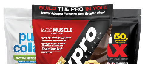 Best Protein Powders | Whey, Casein & Plant-Based Proteins – Max Muscle ...