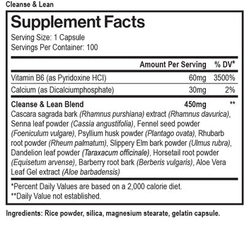 Cleanse Lean - Detox & Weight Loss Supplement for a Clean Start | Max ...