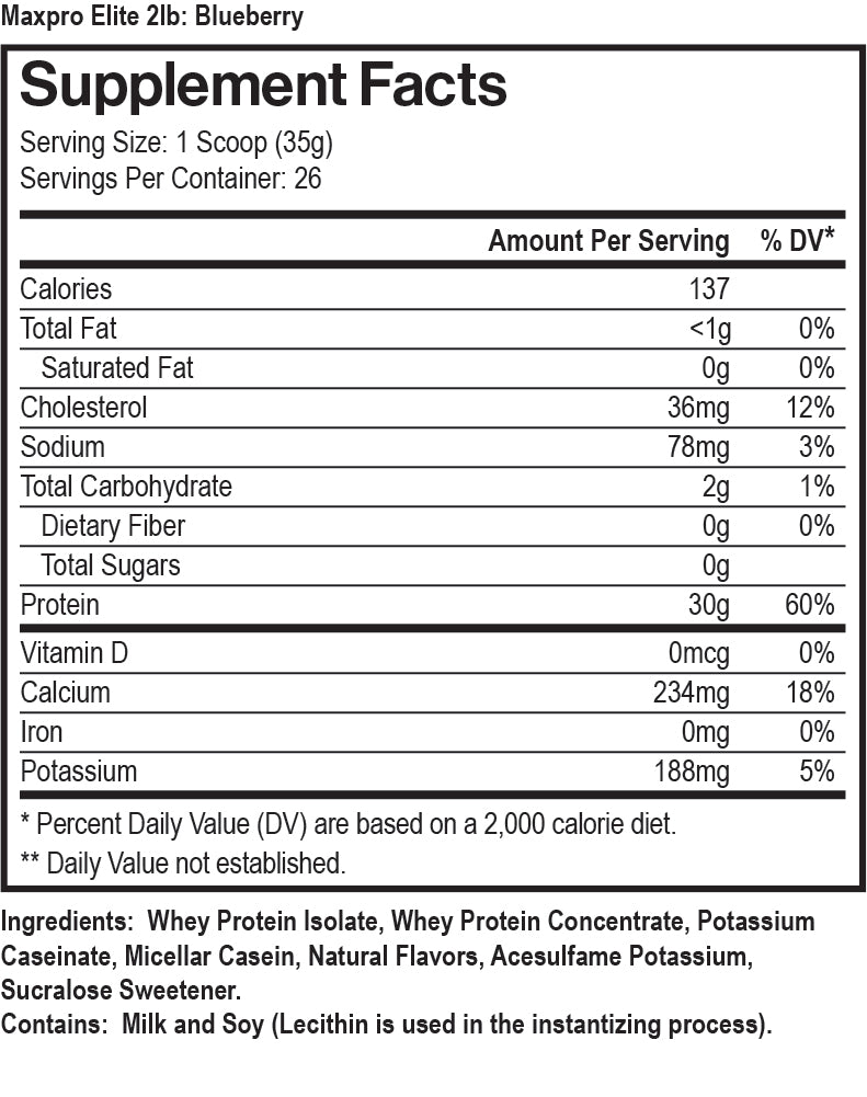 MaxPro Elite - Premium Protein Blend for Muscle Growth & Recovery | Max ...