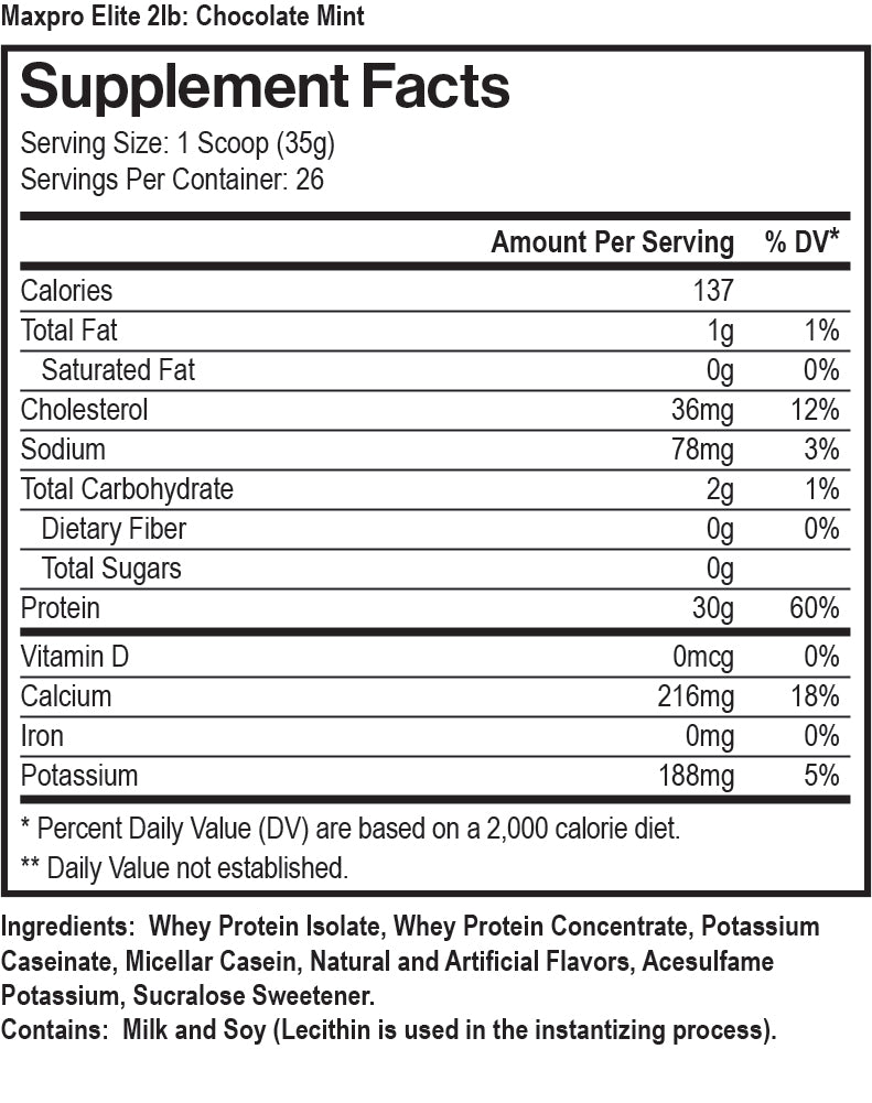 MaxPro Elite - Premium Protein Blend for Muscle Growth & Recovery | Max ...