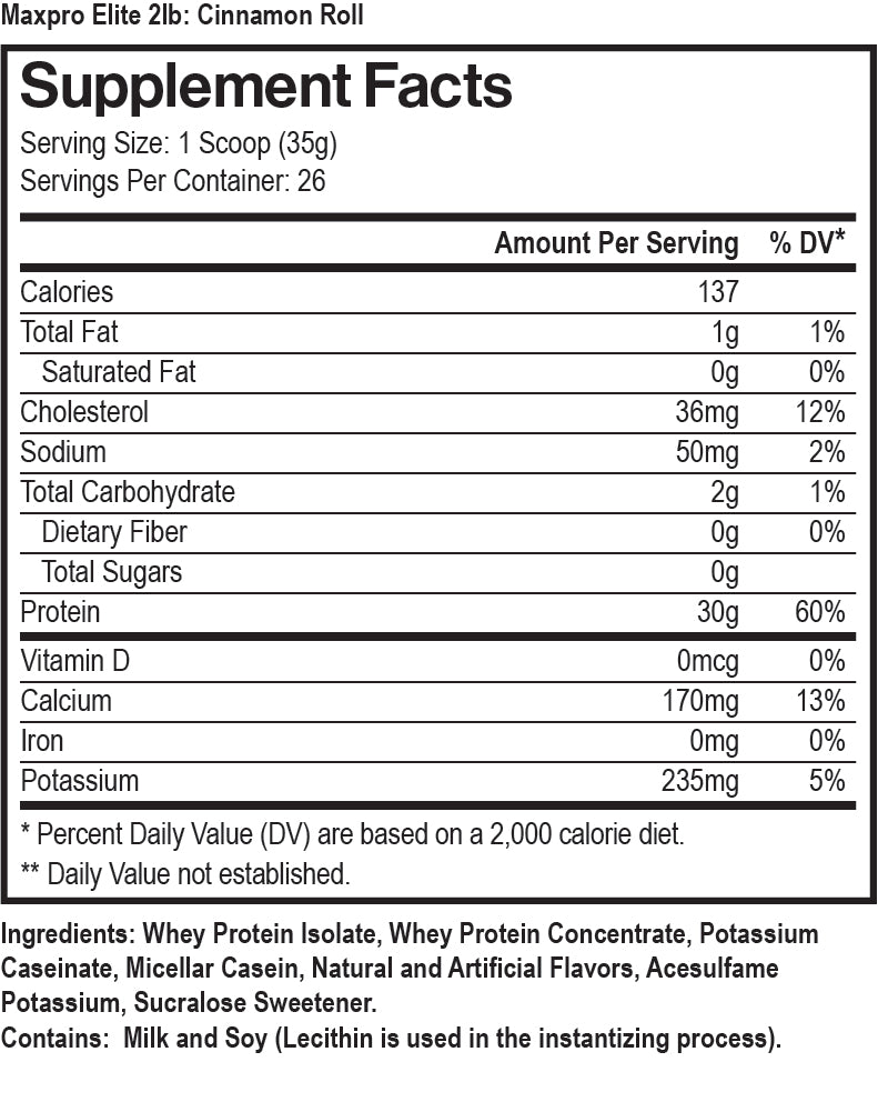 MaxPro Elite - Premium Protein Blend for Muscle Growth & Recovery | Max ...