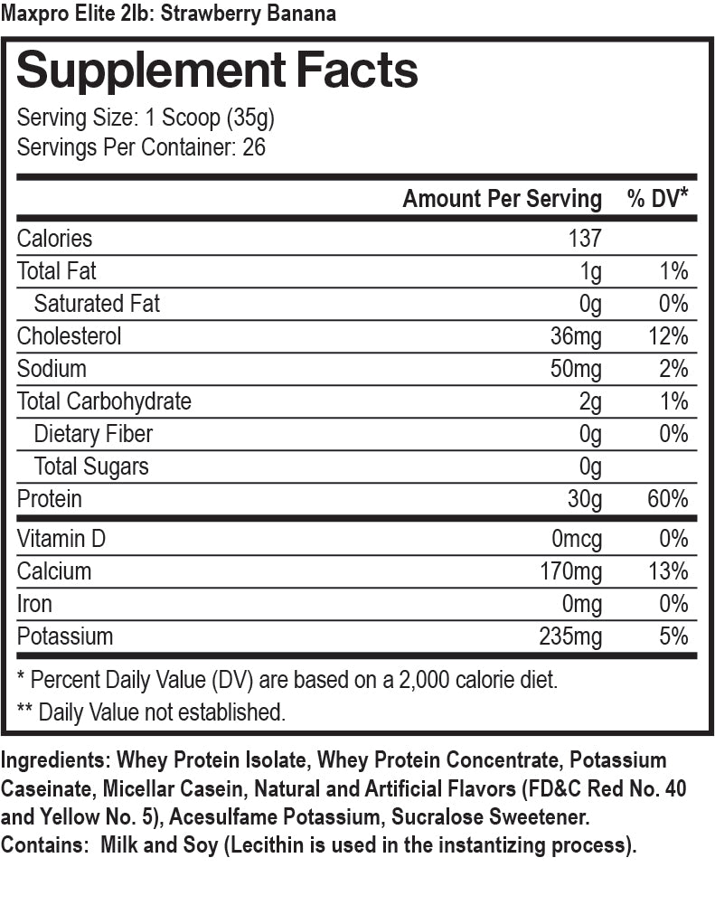 MaxPro Elite - Premium Protein Blend for Muscle Growth & Recovery | Max ...