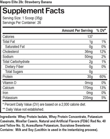 MaxPro Elite - Premium Protein Blend for Muscle Growth & Recovery | Max ...