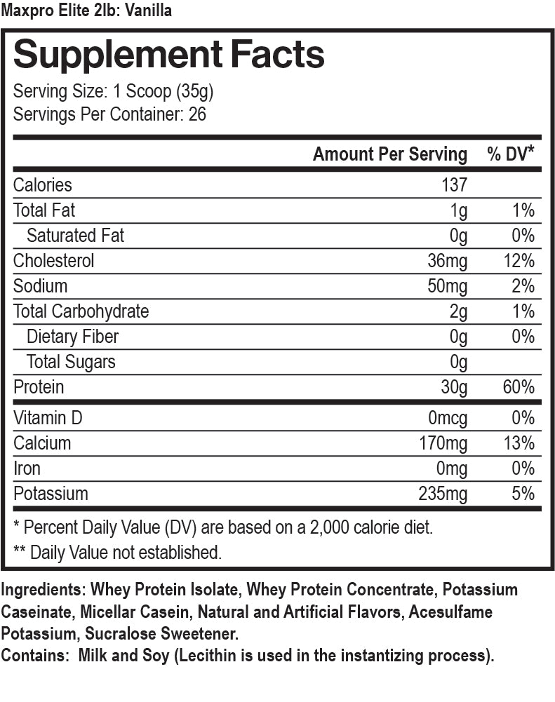 MaxPro Elite - Premium Protein Blend for Muscle Growth & Recovery | Max ...