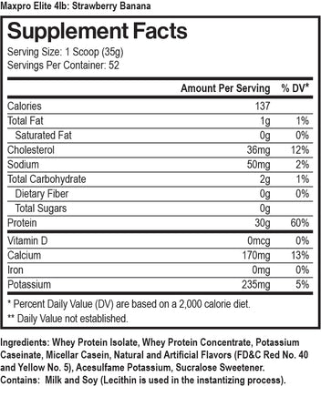 MaxPro Elite - Premium Protein Blend for Muscle Growth & Recovery | Max ...