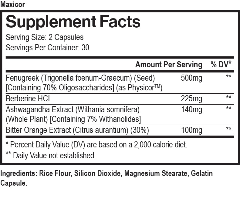 MaxiCOR - Advanced Heart Health & Cardiovascular Support | Max Muscle ...