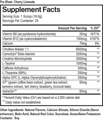 Max Pre Blast - High-Performance Pre-Workout for Energy & Focus | Max ...