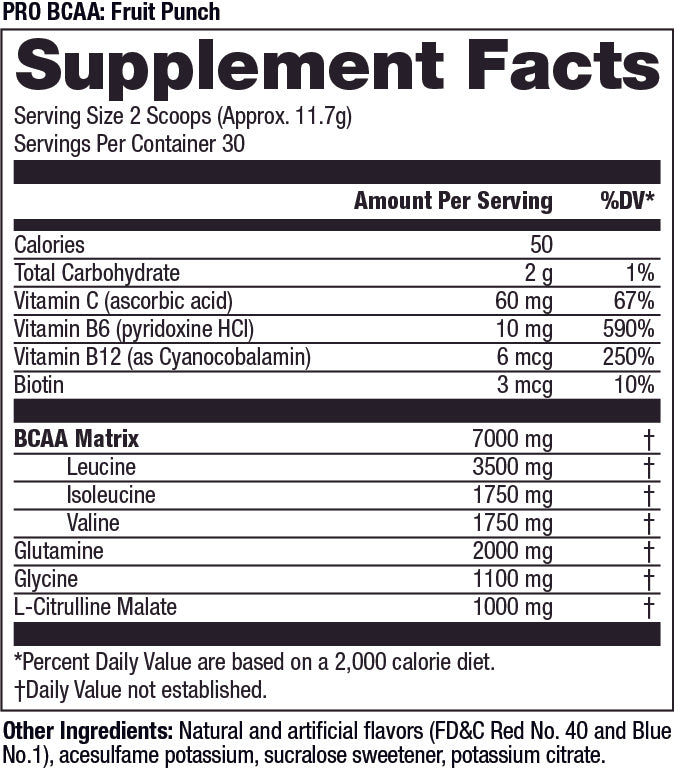 Pro BCAA - Essential Amino Acids for Muscle Recovery & Endurance | Max ...