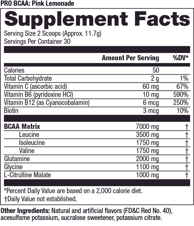 Pro BCAA - Essential Amino Acids for Muscle Recovery & Endurance | Max ...
