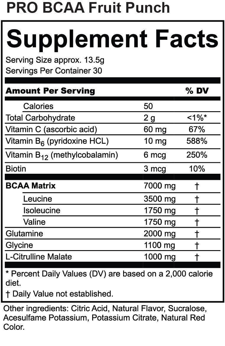 Pro BCAA - Essential Amino Acids for Muscle Recovery & Endurance | Max ...